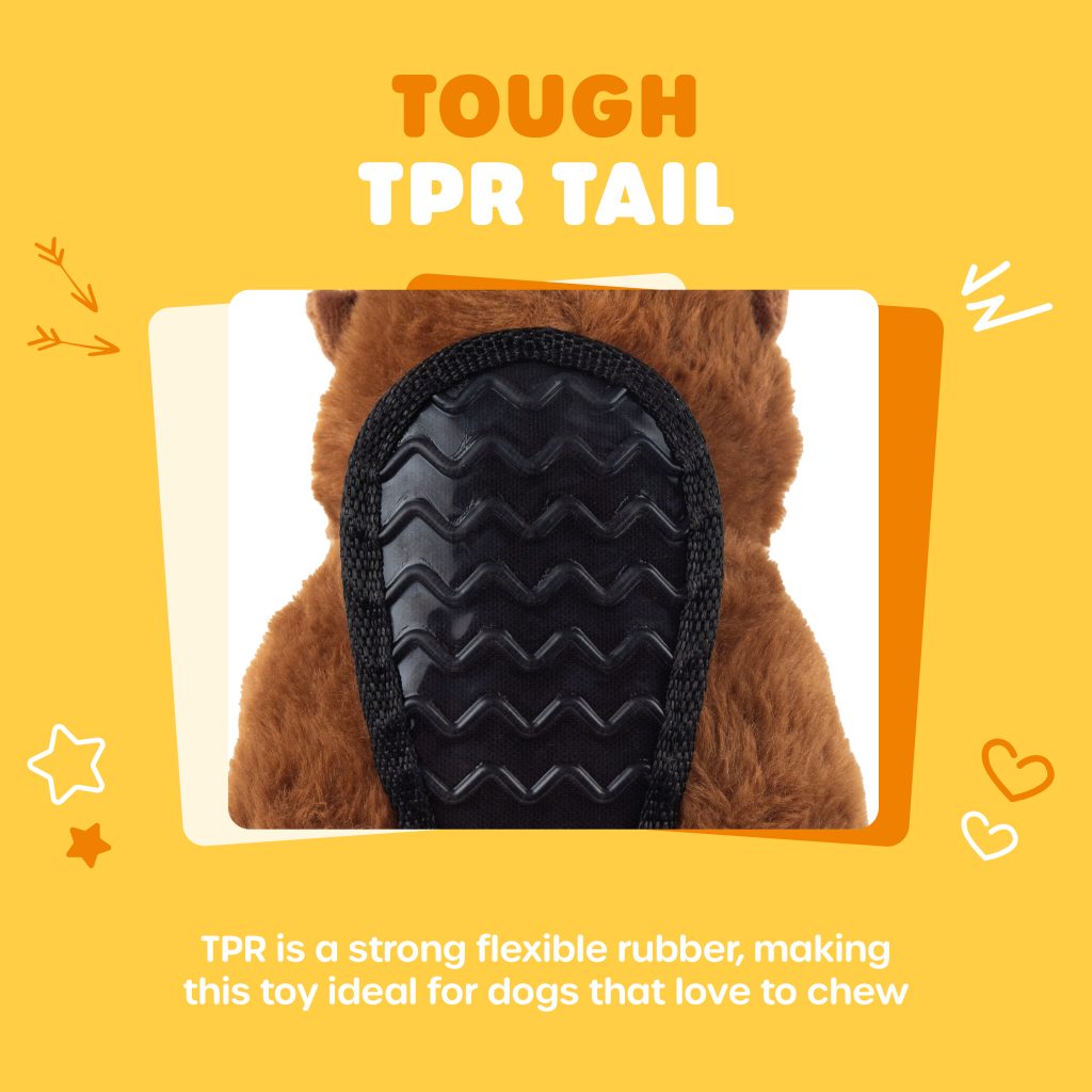 Webbox, Dog toy Tough TPR Beaver - Pet Range