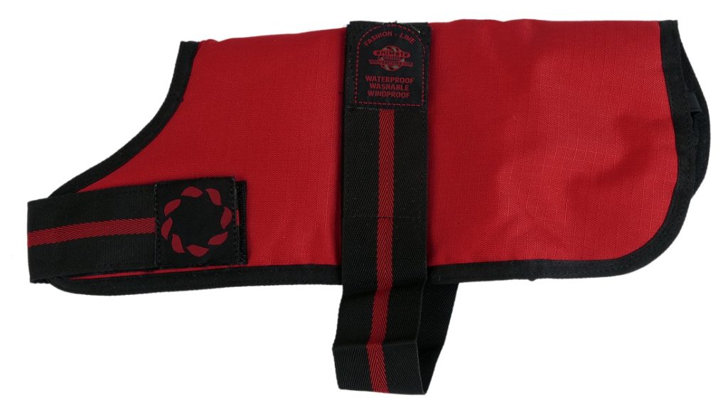 AniMate, Red Padded Waterproof Dog Coat - Pet Range
